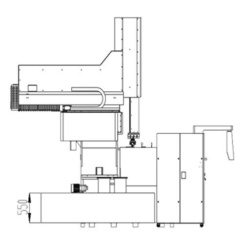 A1880 Double Heads CNC RAM EDM Machine: dmncedm